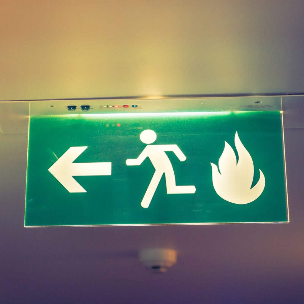 Fire Safety & Emergency Exit Signs – Shivam LED Sign